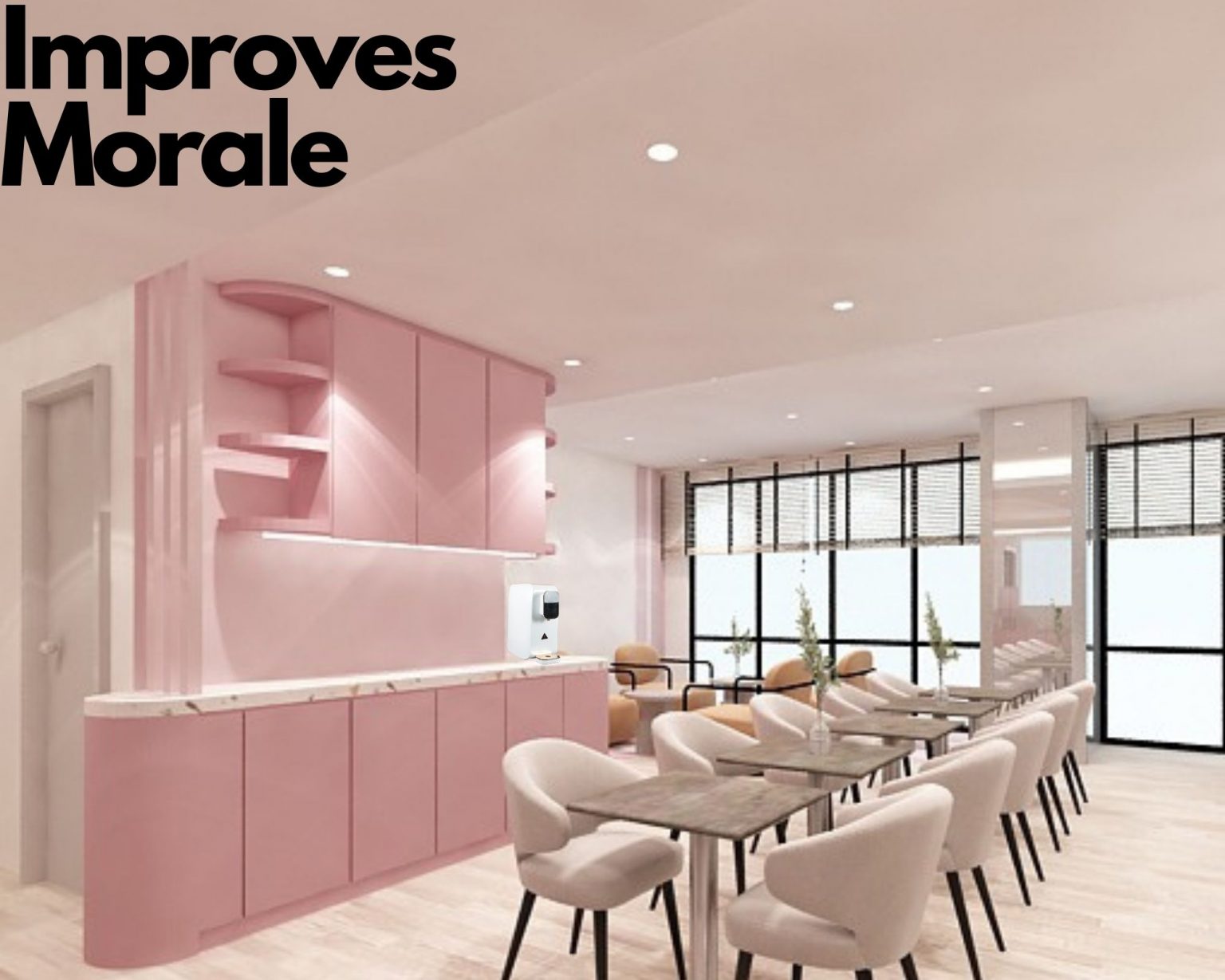 7 ways how breakroom increase workplace productivity - PURE WATER